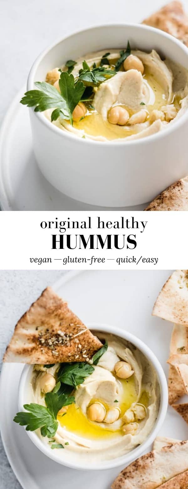 Healthy Hummus (The Go-To Recipe) - Choosing Chia