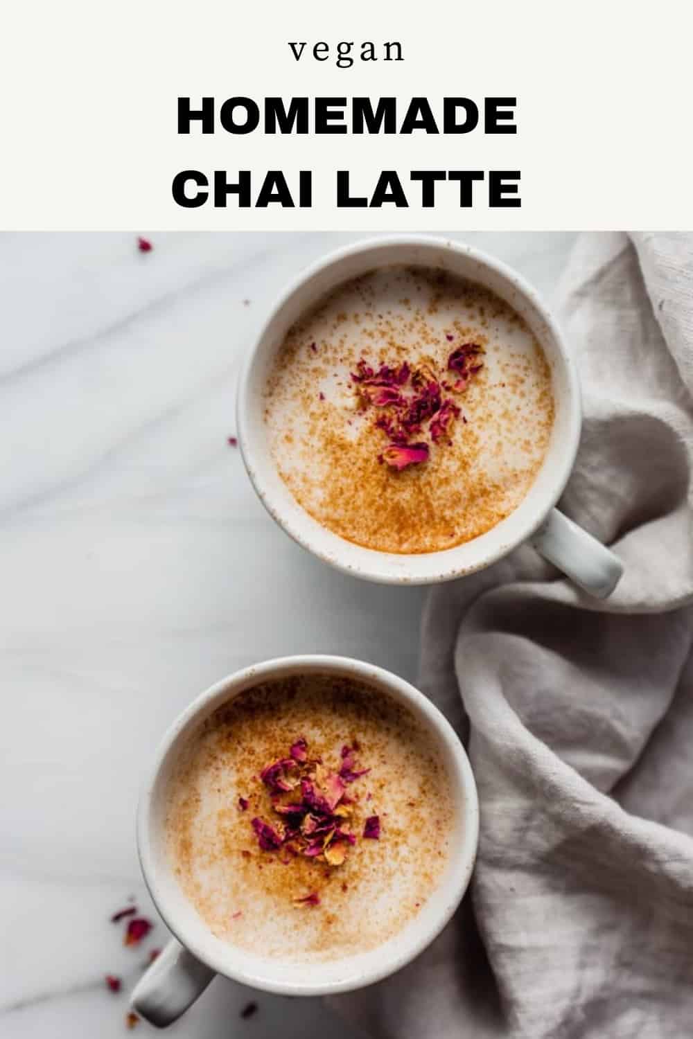 Homemade Chai Tea Latte - Choosing Chia
