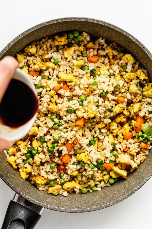 Vegan Fried Rice - Choosing Chia