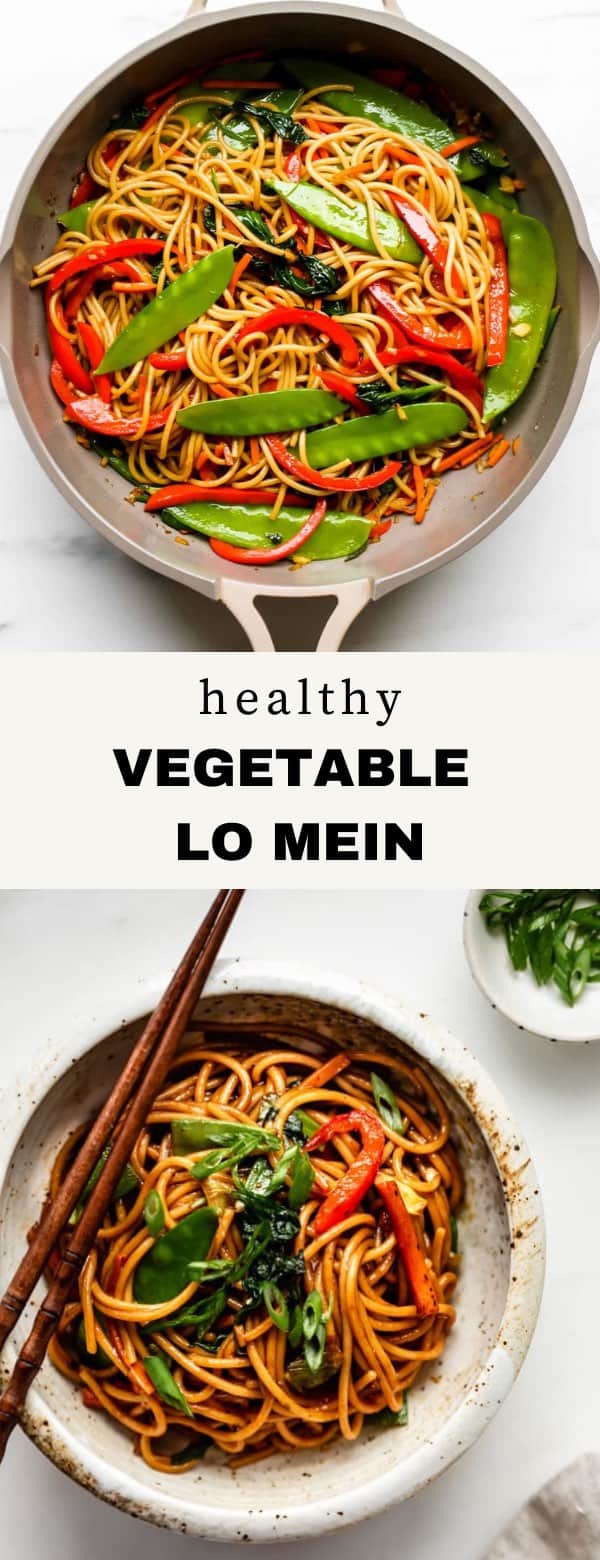 Vegetable Lo Mein Recipe (Easy and Versatile) - Choosing Chia