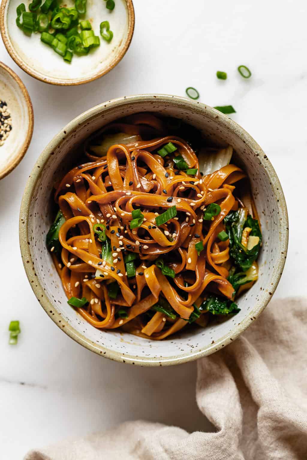 15-Minute Miso Noodles - Choosing Chia