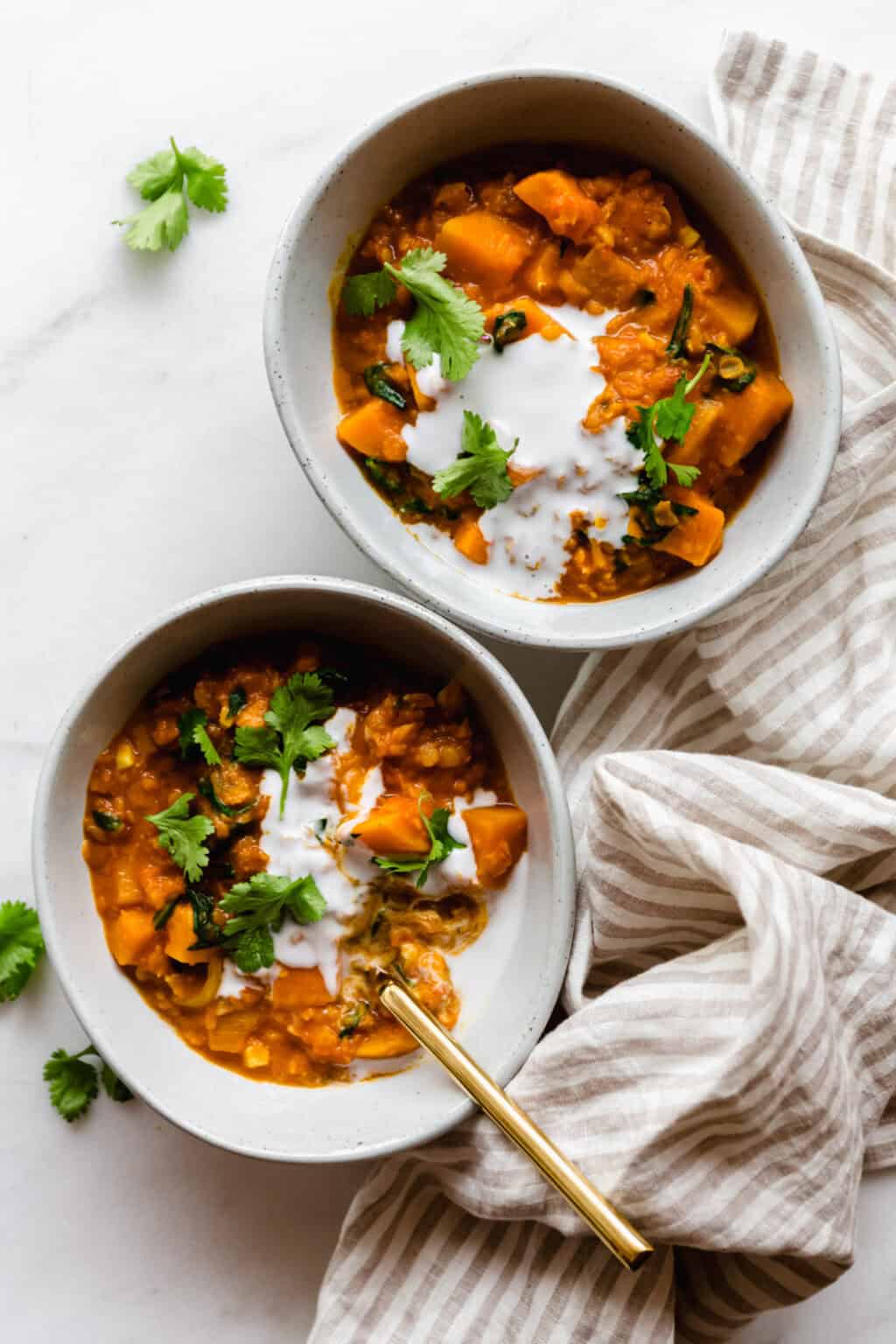 Lentil Sweet Potato Curry (ready in 30 minutes!) - Choosing Chia